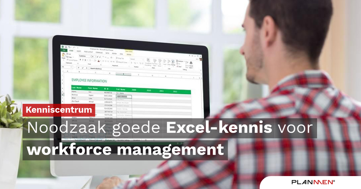 Excel voor workforce management essentieel - Vlirdens